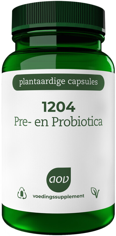 1204 Pre- en Probiotica van AOV met 25% Korting