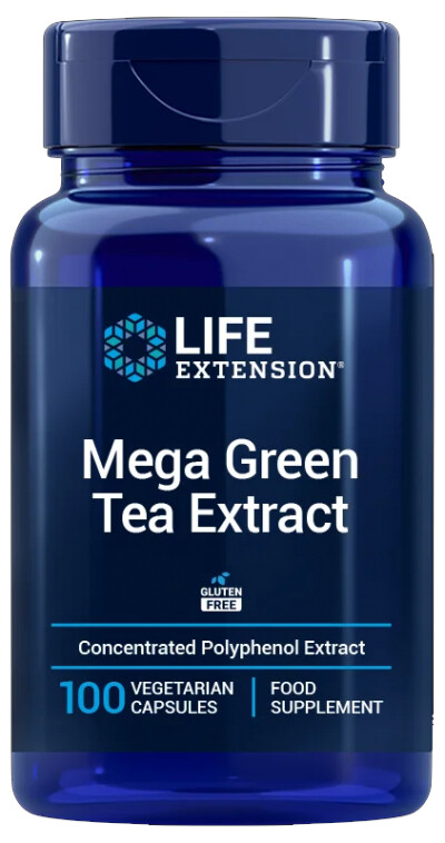 Mega Green Tea Extract Decaffeinated by Life Extension