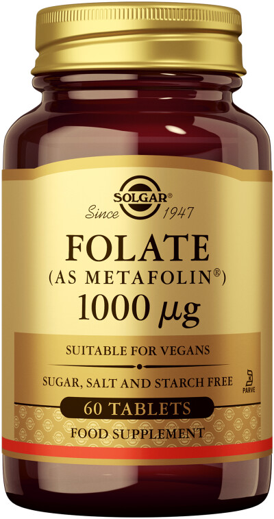 Folate 1000 mcg van Solgar