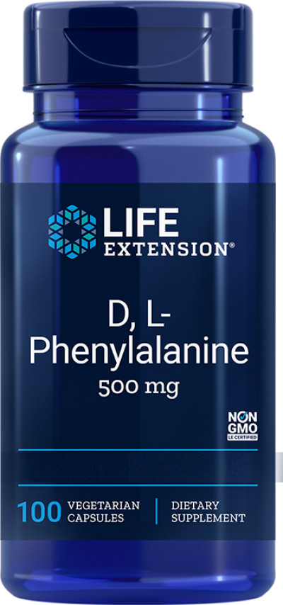 D, L-Phenylalanine 500 mg van Life Extension