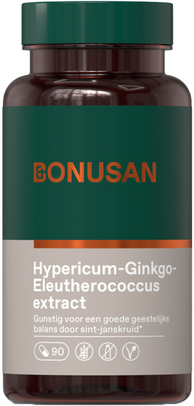 Hypericum-Ginkgo-Eleutherococcus Extract van Bonusan