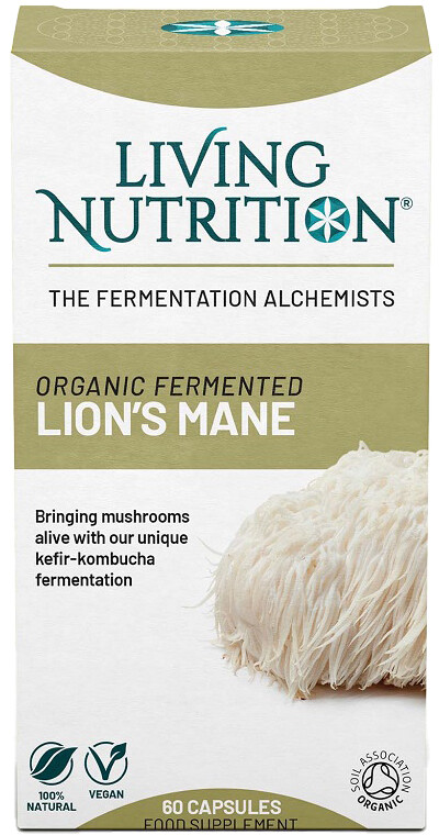 Fermented Lions Mane BIO van Living Nutrition