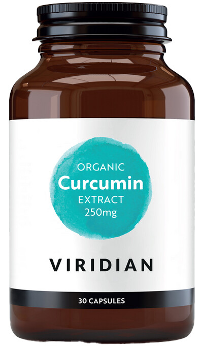 Organic Curcumin Extract 250 mg by Viridian