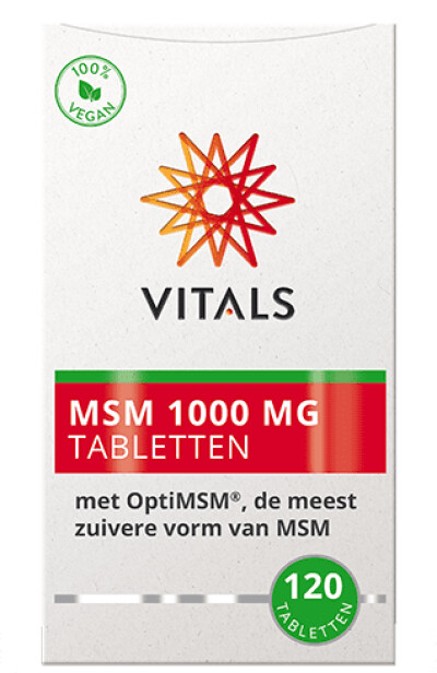 MSM 1000 mg van Vitals