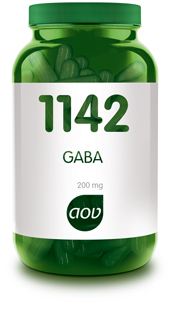 1142 GABA 200 mg van AOV met 25% Korting