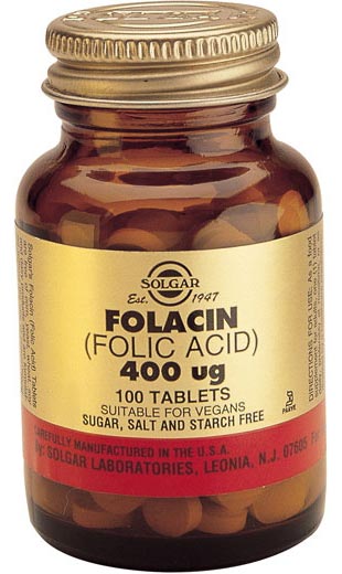 Folacin 400 mcg van Solgar